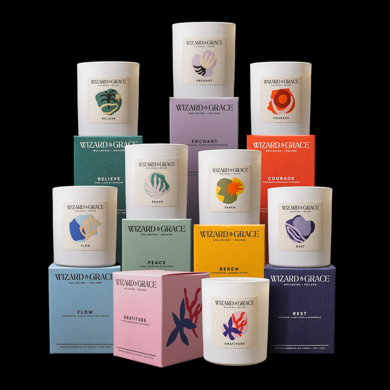 The Aromatherapy Irish Candle Collection: Reclaim Calm, Naturally ...